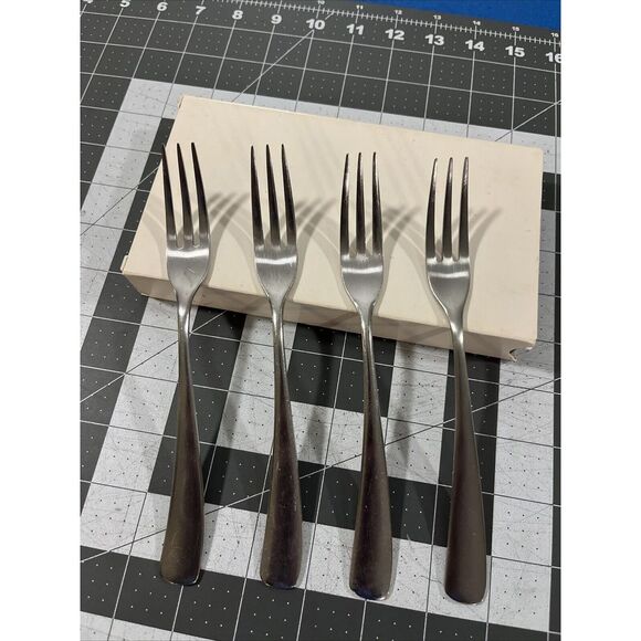 Dining | Studio William Larch 4 Salad Forks 75 Stainless Flatware Replacements | Poshmark